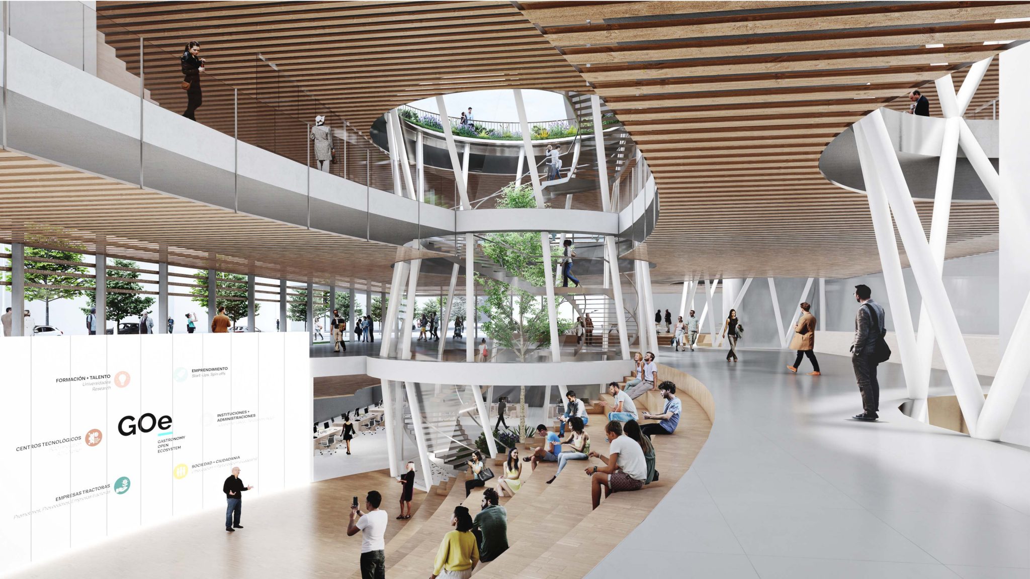 Gastronomy Open Ecosystem (GOE) - IRU·DI Architectural Visualization